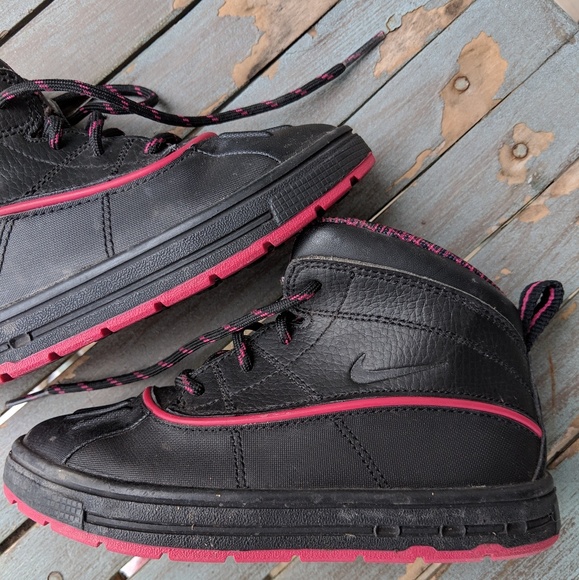 Nike ACG | Shoes | Toddler Girls Nike Acg Black Pink Sneakers | Poshmark